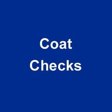 2 Part Coat Check Tickets - Coat Check Tickets